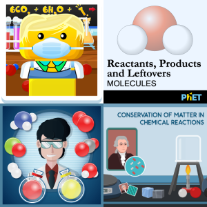 Game Based Learning: Conservation of Matter in Chemical Reactions MS ...